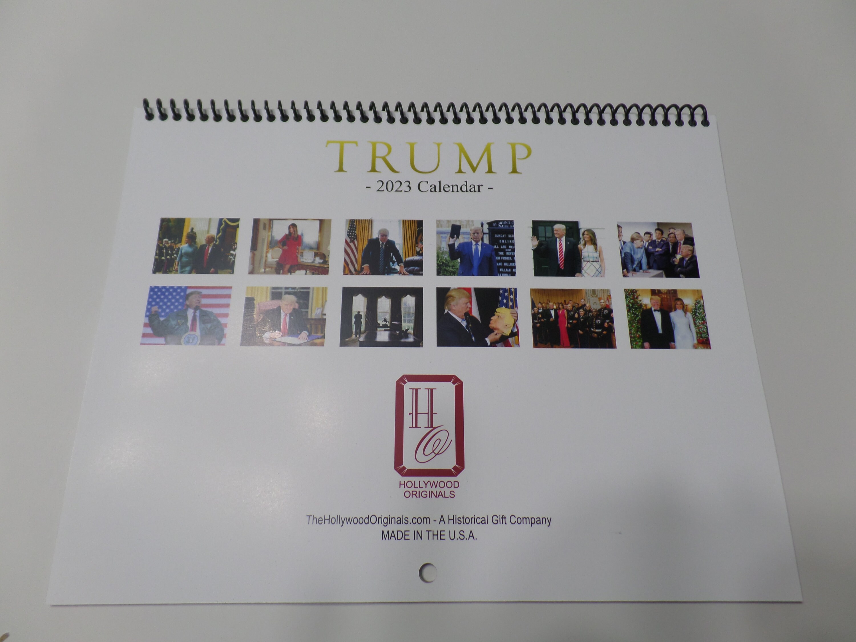 President Donald Trump 2023 Calendar (wall Size) - Made in the USA ...