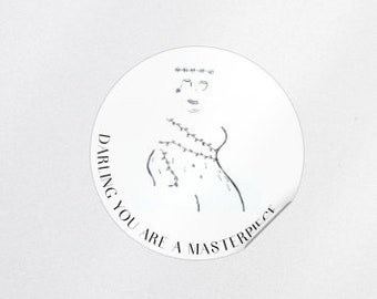 Masterpiece Sticker - Etsy