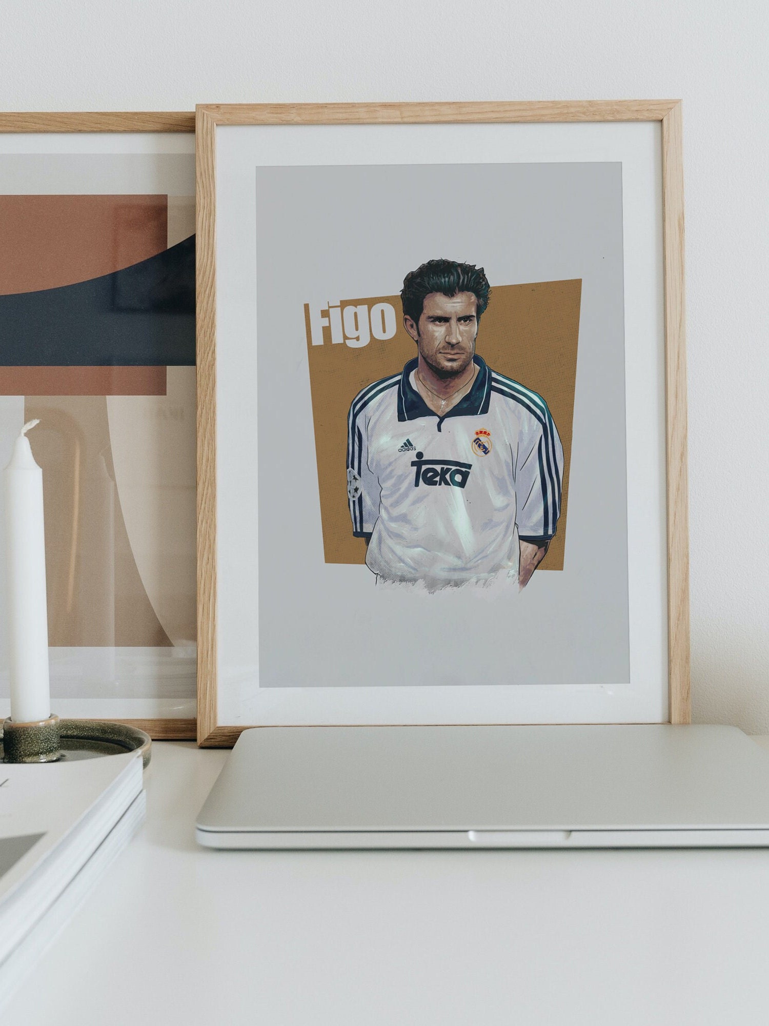 Luis Figo Art Print - Etsy