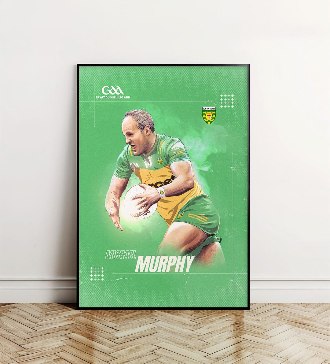 Michael Murphy Donegal GAA Art Print Poster - Etsy