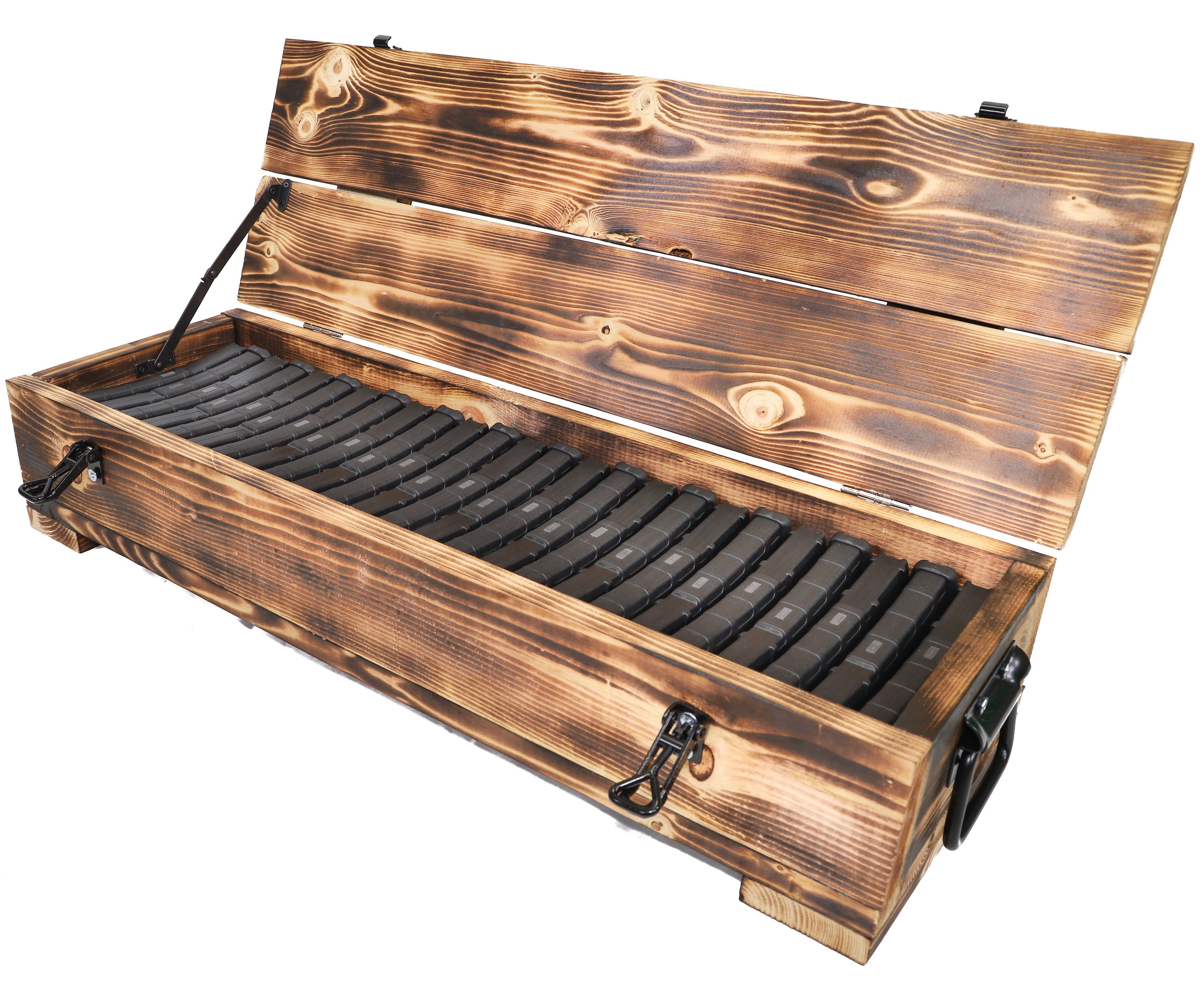 Wooden AR-15 Magazine Crate, Ammo Can - Etsy
