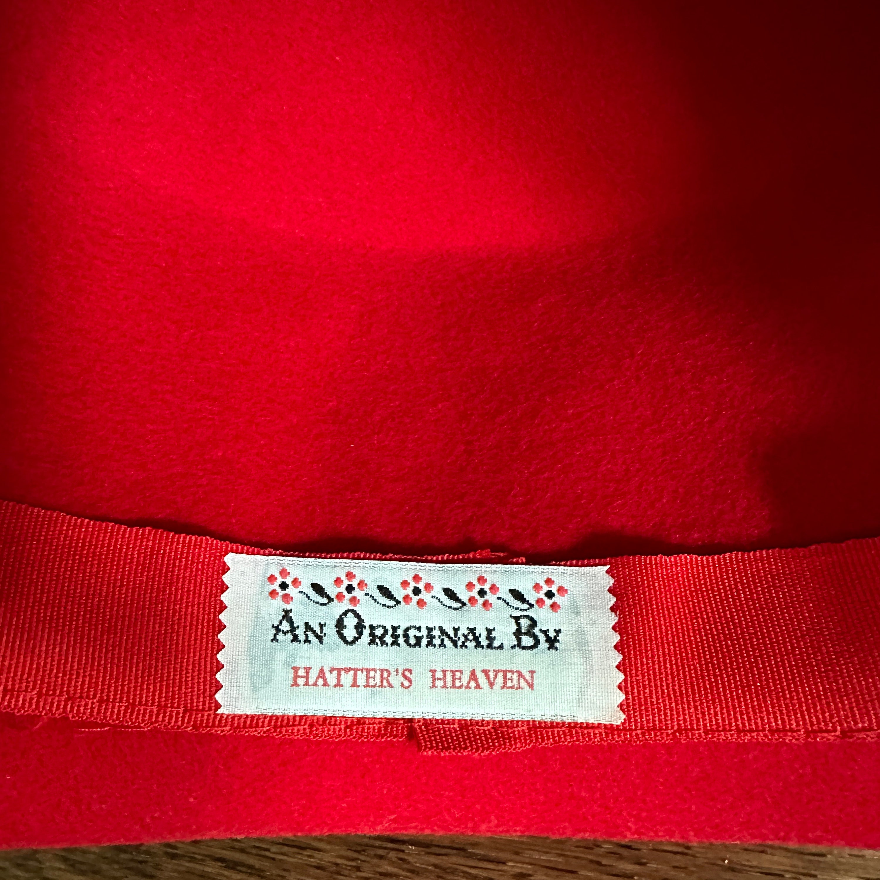 Vintage Red Church Hat Derby Hat Wool Felt Feather Hat - Etsy