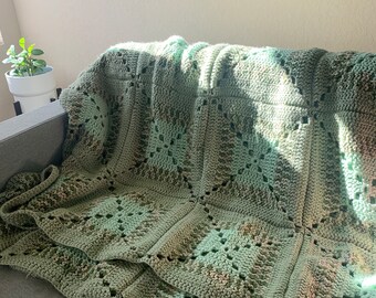 Sage Granny Square - Etsy