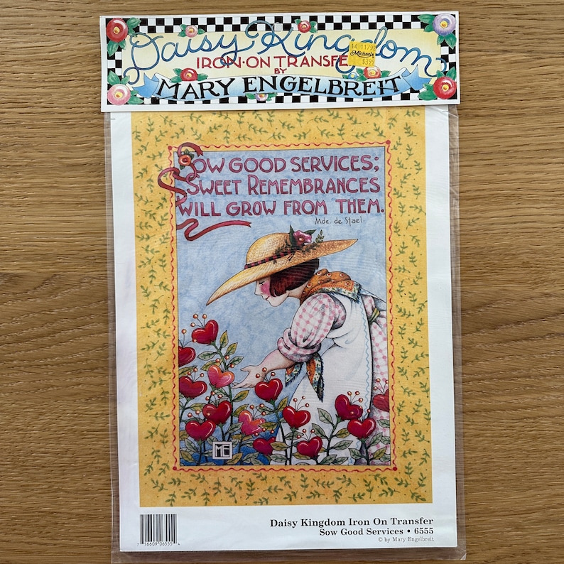 Vintage Daisy Kingdom IRON-ON-TRANSFER by Mary Engelbreit A-J - Etsy