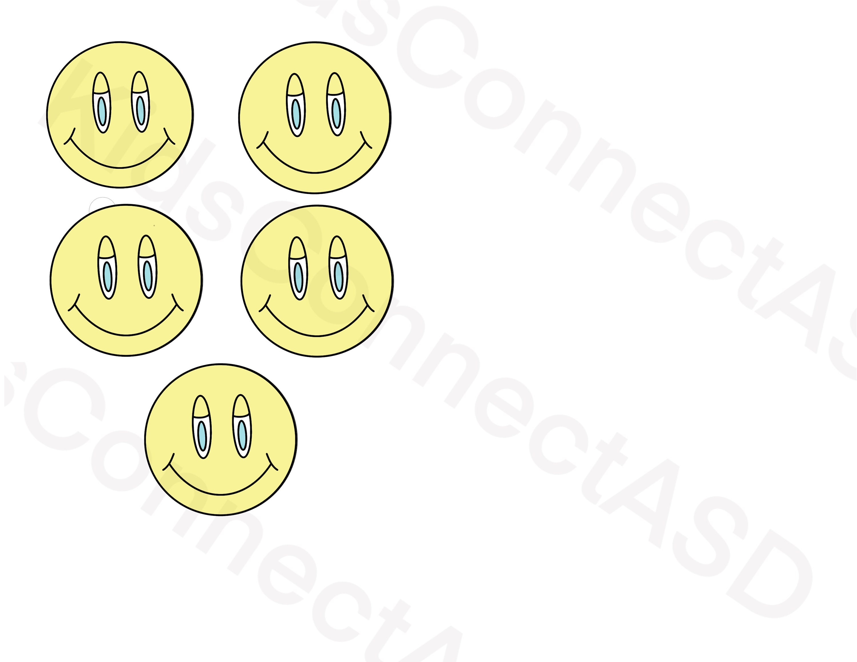 Smiley Face Token Board - Etsy