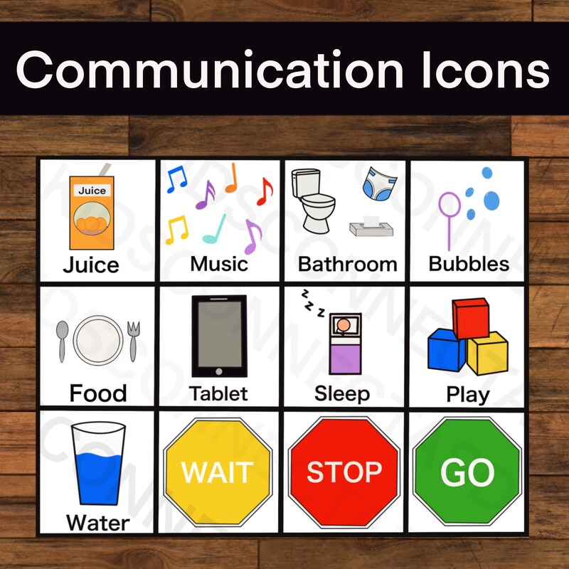 Communication Board - Etsy