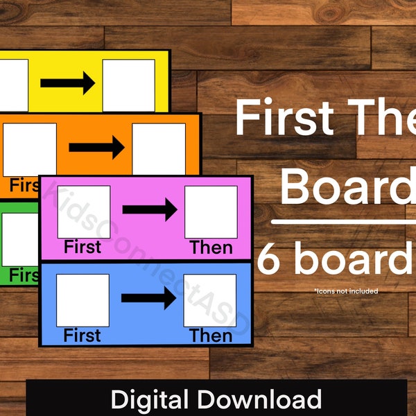 First and Then Boards - Etsy