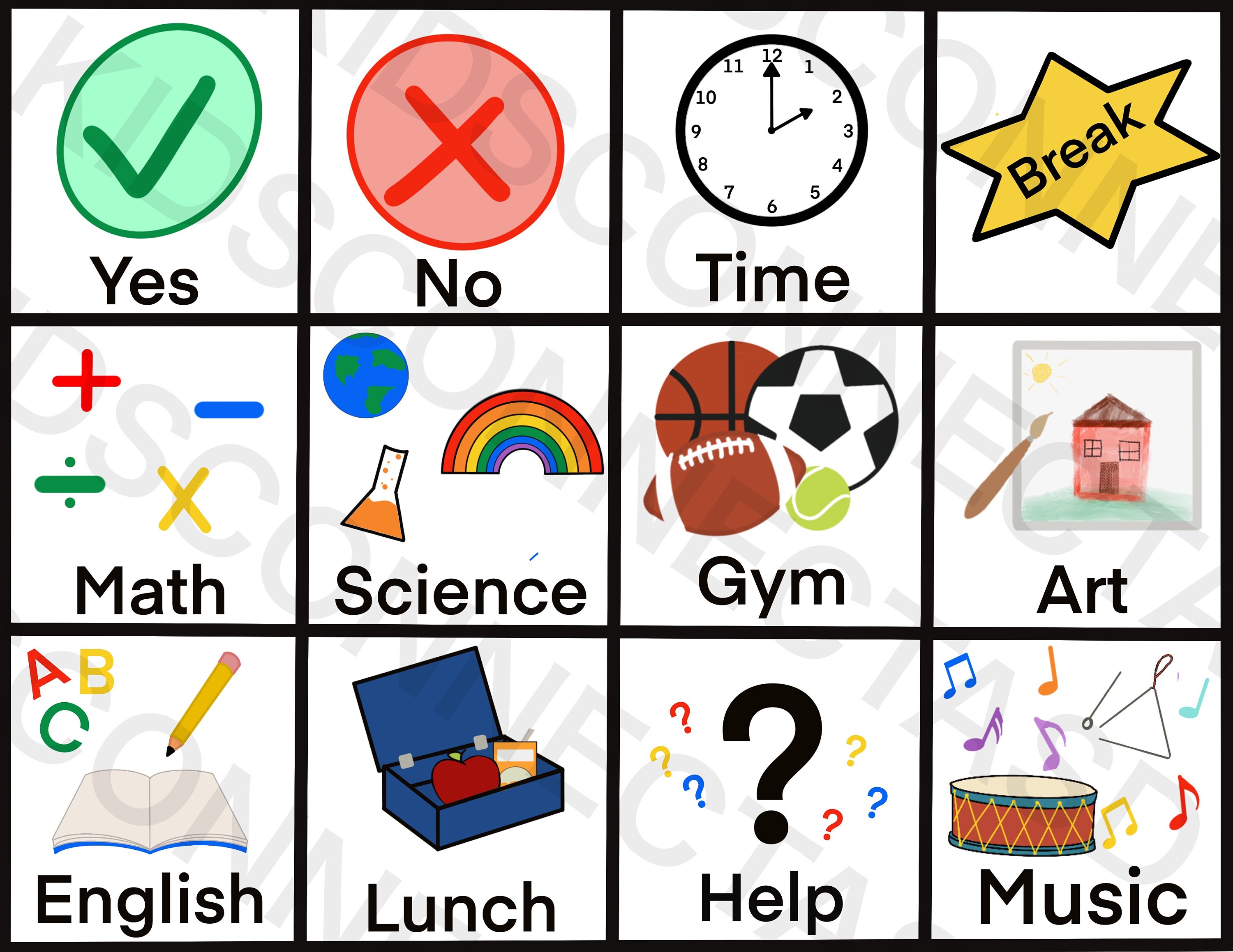 Communication Icon Pack - 24 Icons - Etsy