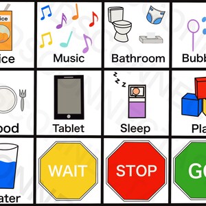 Communication Icons Visual AIDS - Etsy