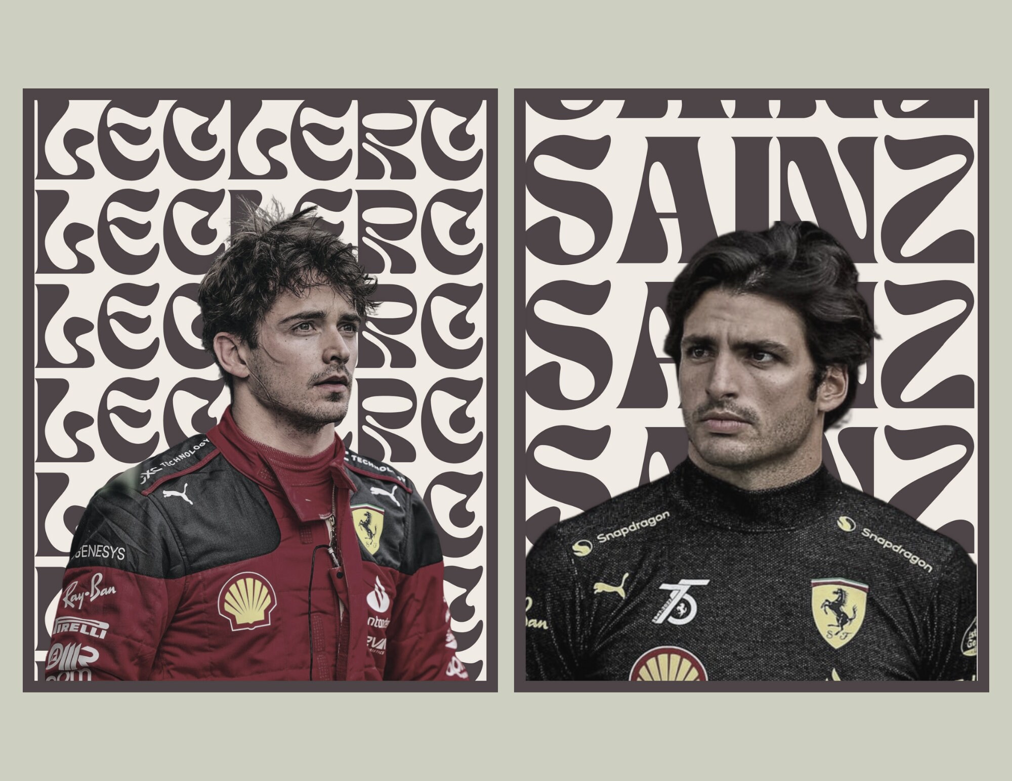 Ferrari Boys, Formula One Wall Art, Digital Download, Newspaper F1 ...