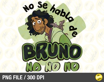 Bruno Encanto Png - Etsy