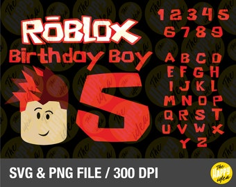 Roblox Birthday Boy Svg Png - Etsy