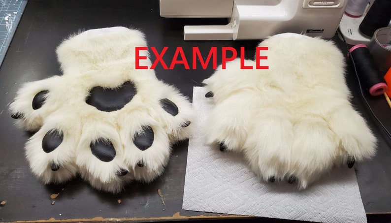 PATTERN 5 Finger Puffy Paws - Etsy