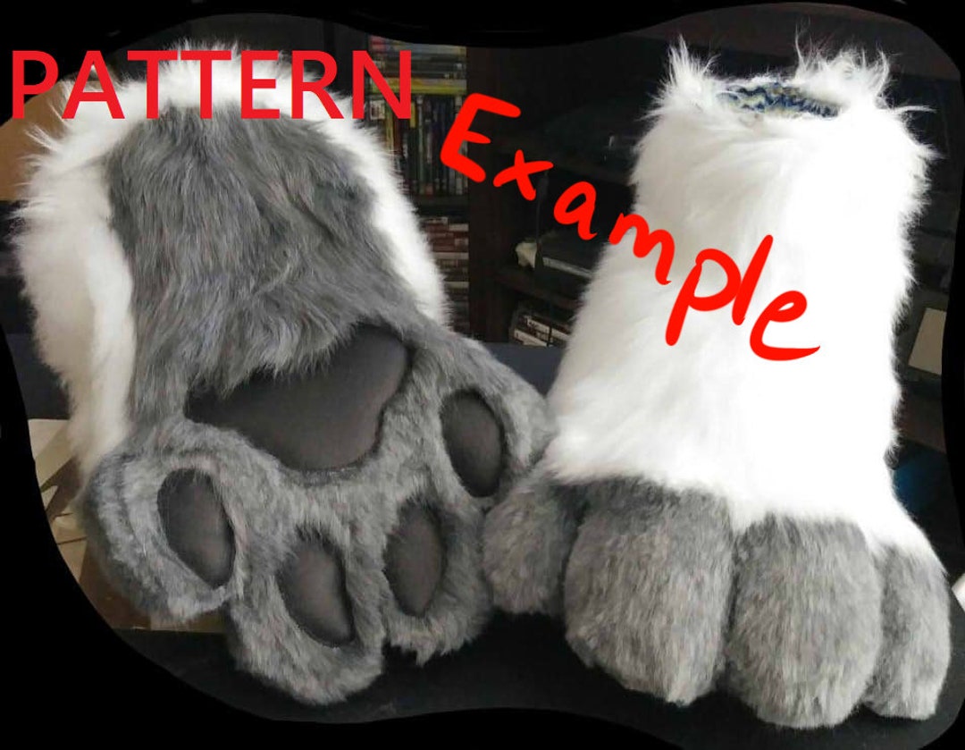 PATTERN Fursuit Sockpaw - Etsy