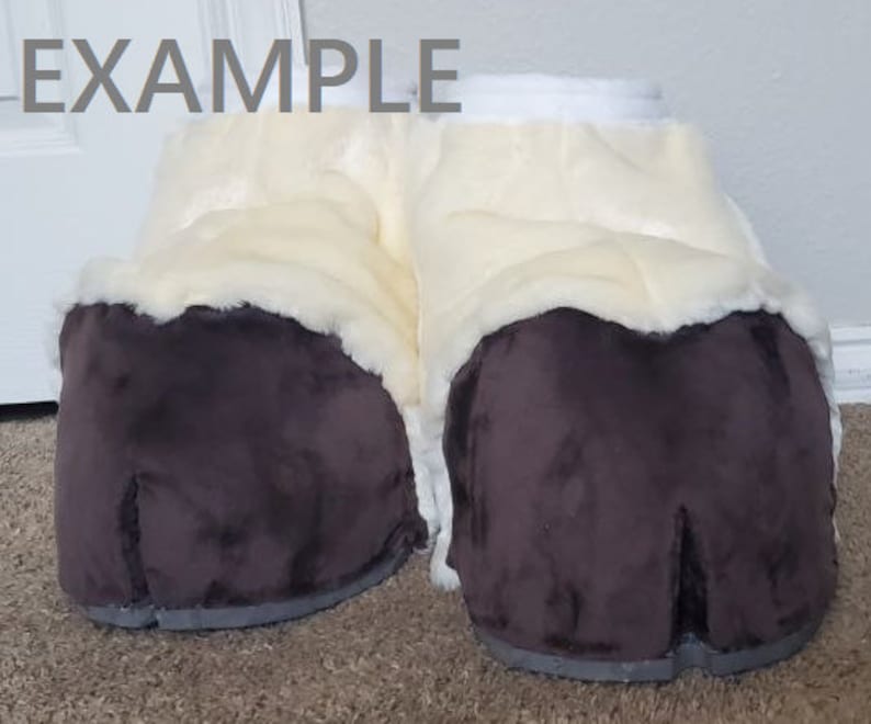 Plantigrade Hoof Fursuit Feet PATTERN - Etsy