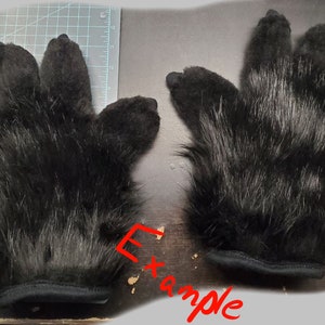 PATTERN 5 Finger Fursuit Handpaw - Etsy