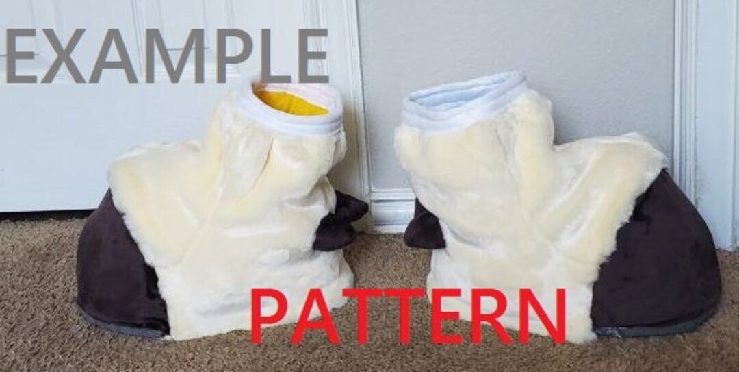 PATTERN Planti Hoof Feet for Fursuit/cosplay - Etsy
