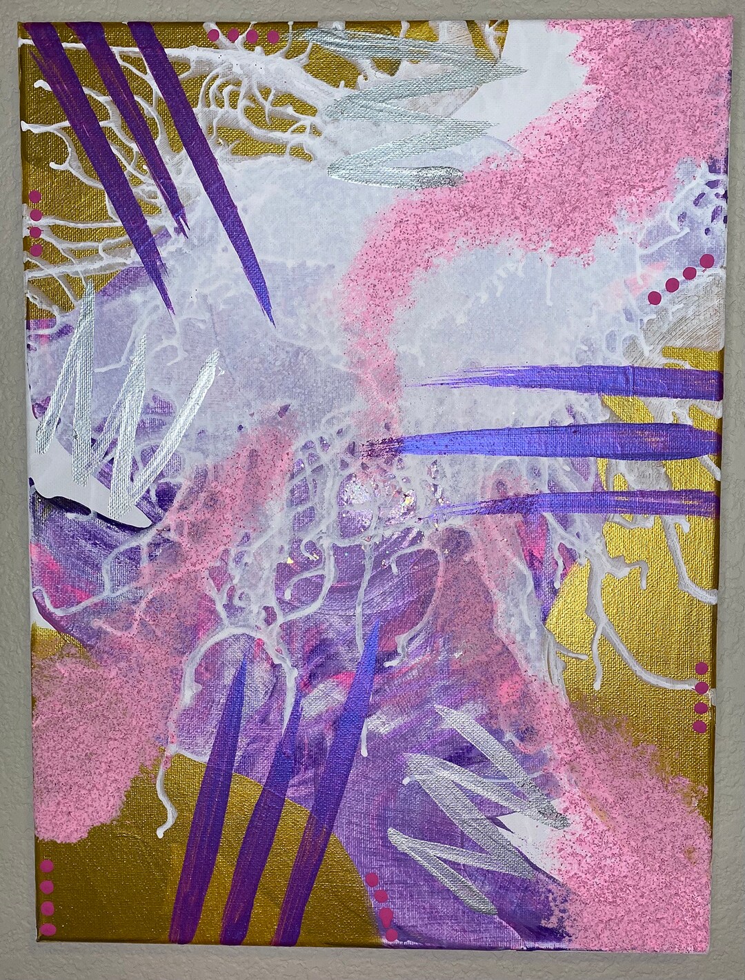 Abstract Wall Art Painting Etsy