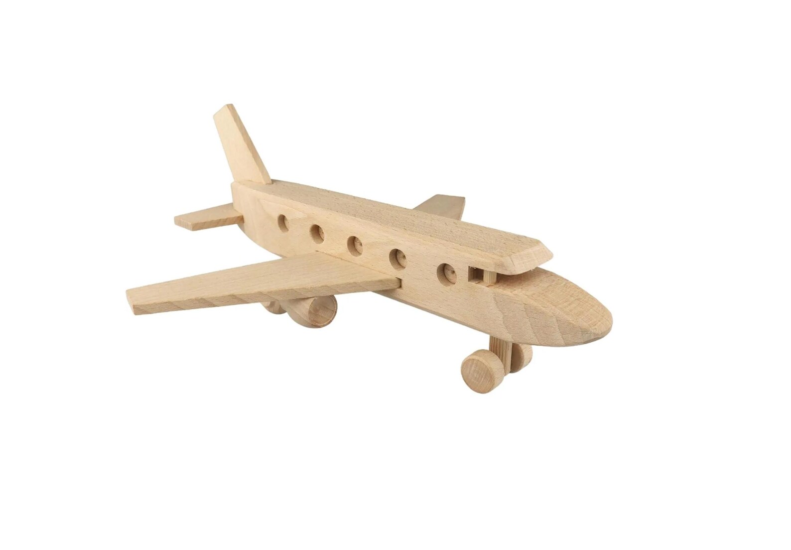 Wooden Airliner Toy - American Airlines Toy Plane - Wooden Model ...