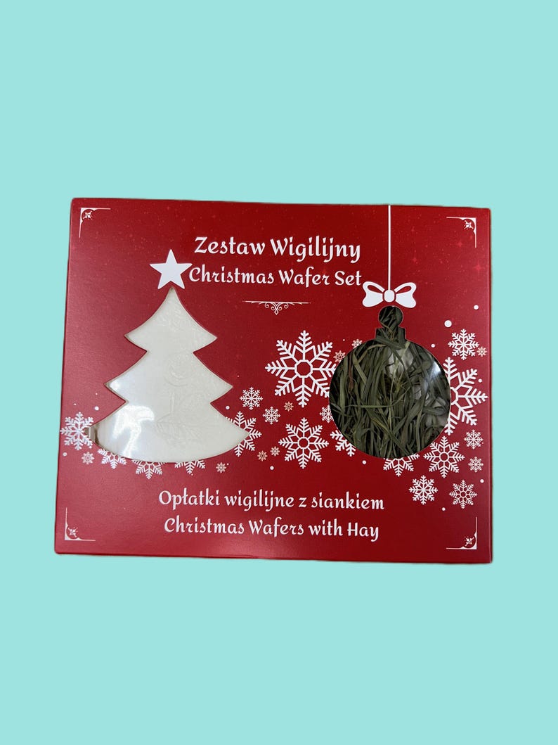 Christmas Wafers Set (1 Box) - Etsy
