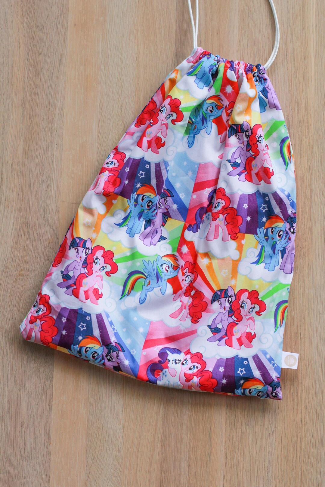 Library Bag My Little Pony/custom Order, Kids Library Bag, Tote Bag ...