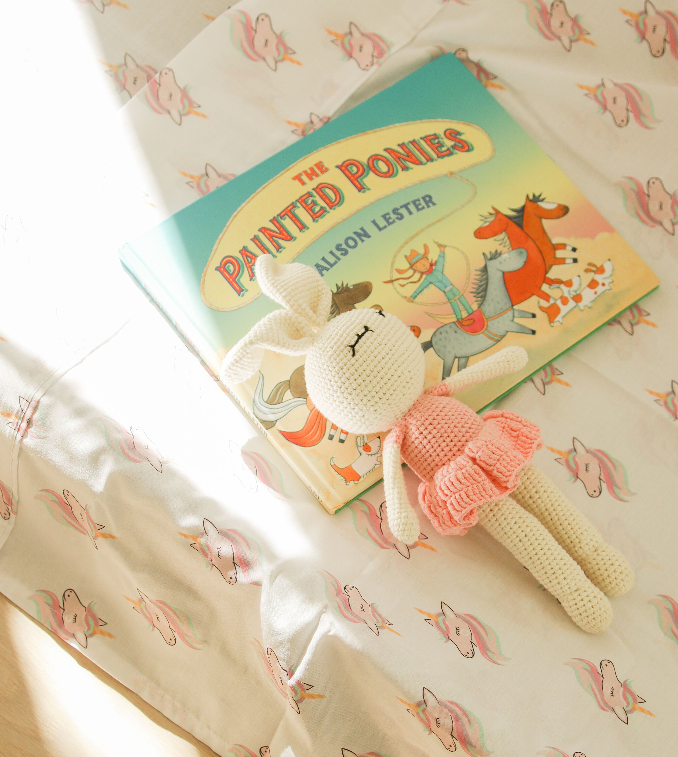 Kindy Sheets, Daycare Sheets, Stacker Bed Sheets, Sheet Set Unicorns ...