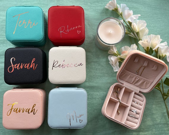 Custom Jewellery Box Personalised Box Jewellery Ring Box - Etsy