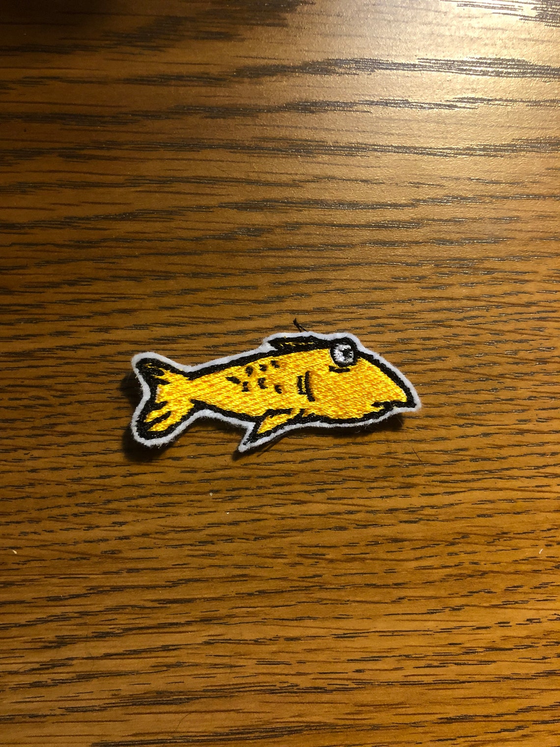 Club Penguin Yellow Fish Iron on Patch - Etsy