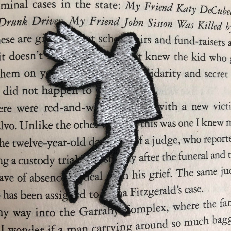 Angel and Demon Silhouette Iron on Patches - Etsy