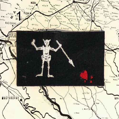 Polite Menace Iron on Patch Our Flag Means Death - Etsy