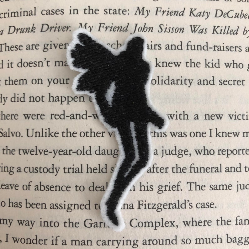 Angel and Demon Silhouette Iron on Patches - Etsy