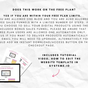 Systeme Io Website Template. Landing Page. Sales Page. Blog. Digital ...