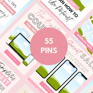 Pinterest Templates Canva. Pinterest Pins. Pink Pinterest Templates ...