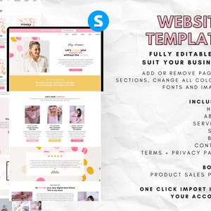 Systeme Io Website Template. Landing Page. Sales Page. Blog. Digital ...