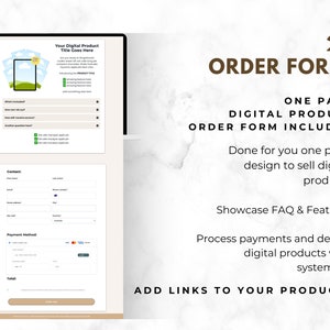 Systeme Io Template, Link in Bio, Stan Store Funnel, Landing Page ...