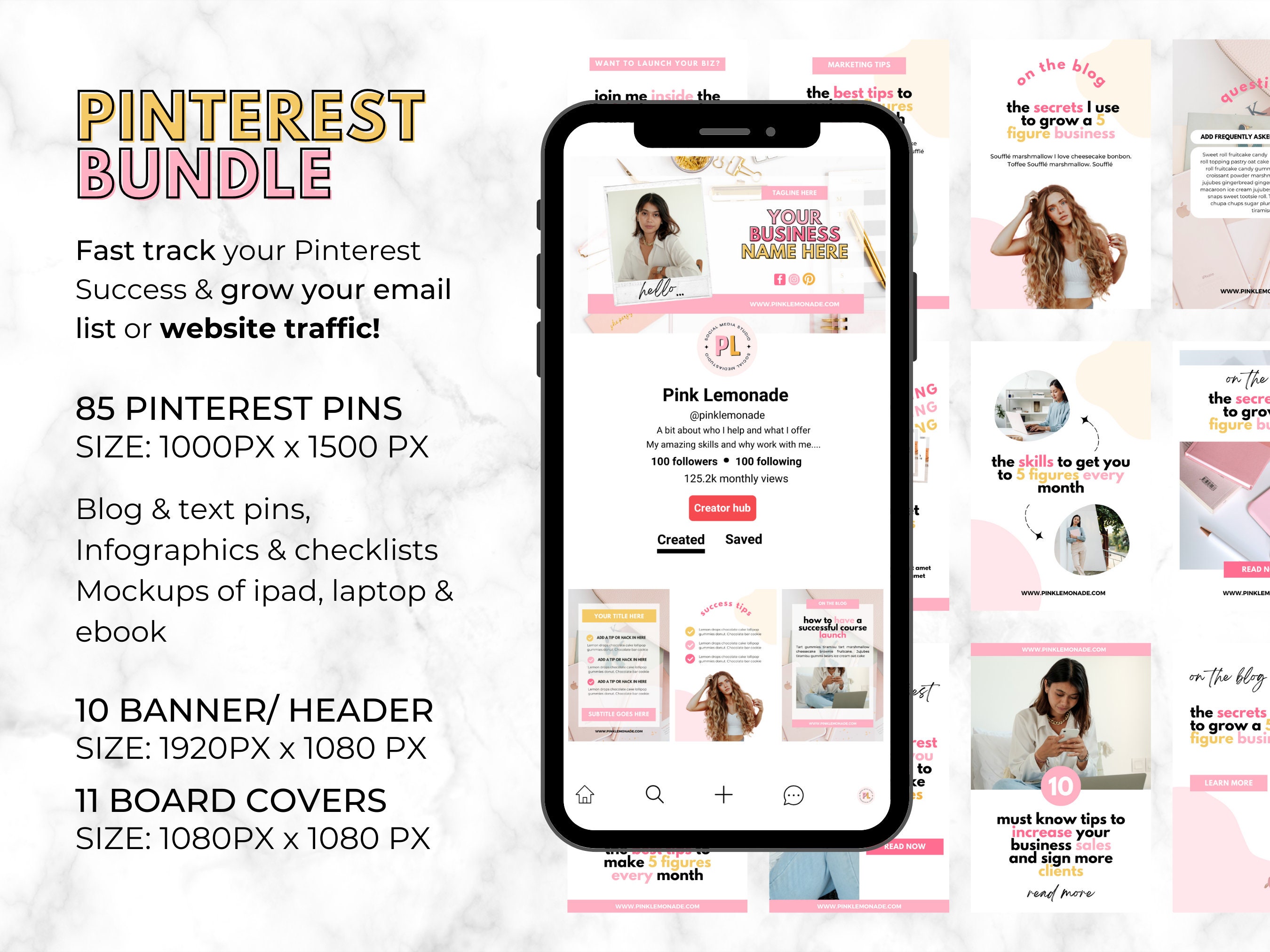 Pinterest Templates Canva. Pinterest Pins. Pink Pinterest Templates ...