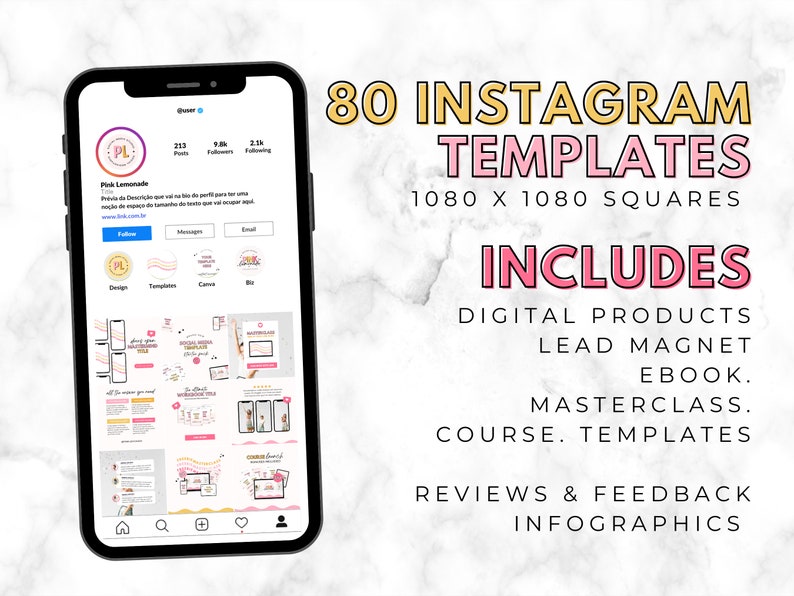 Digital Product Mockup Canva Course Mock Up Course Creator - Etsy