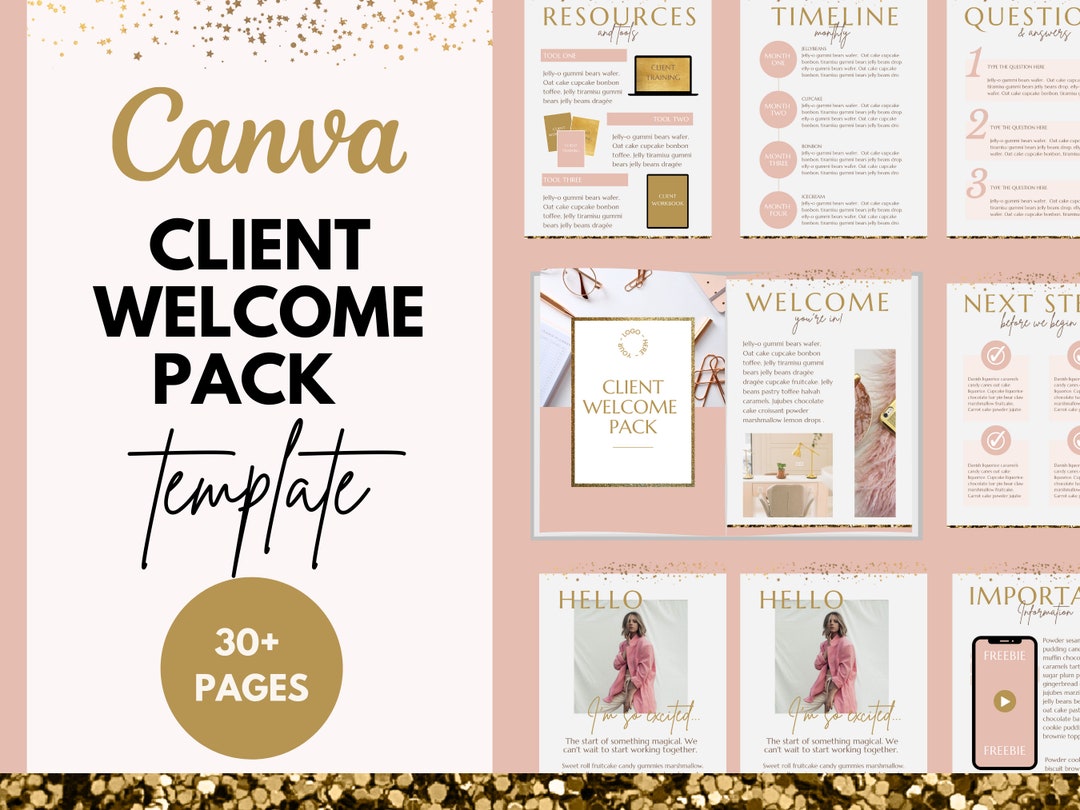 Client Welcome Pack Client Onboarding Template Coaching - Etsy