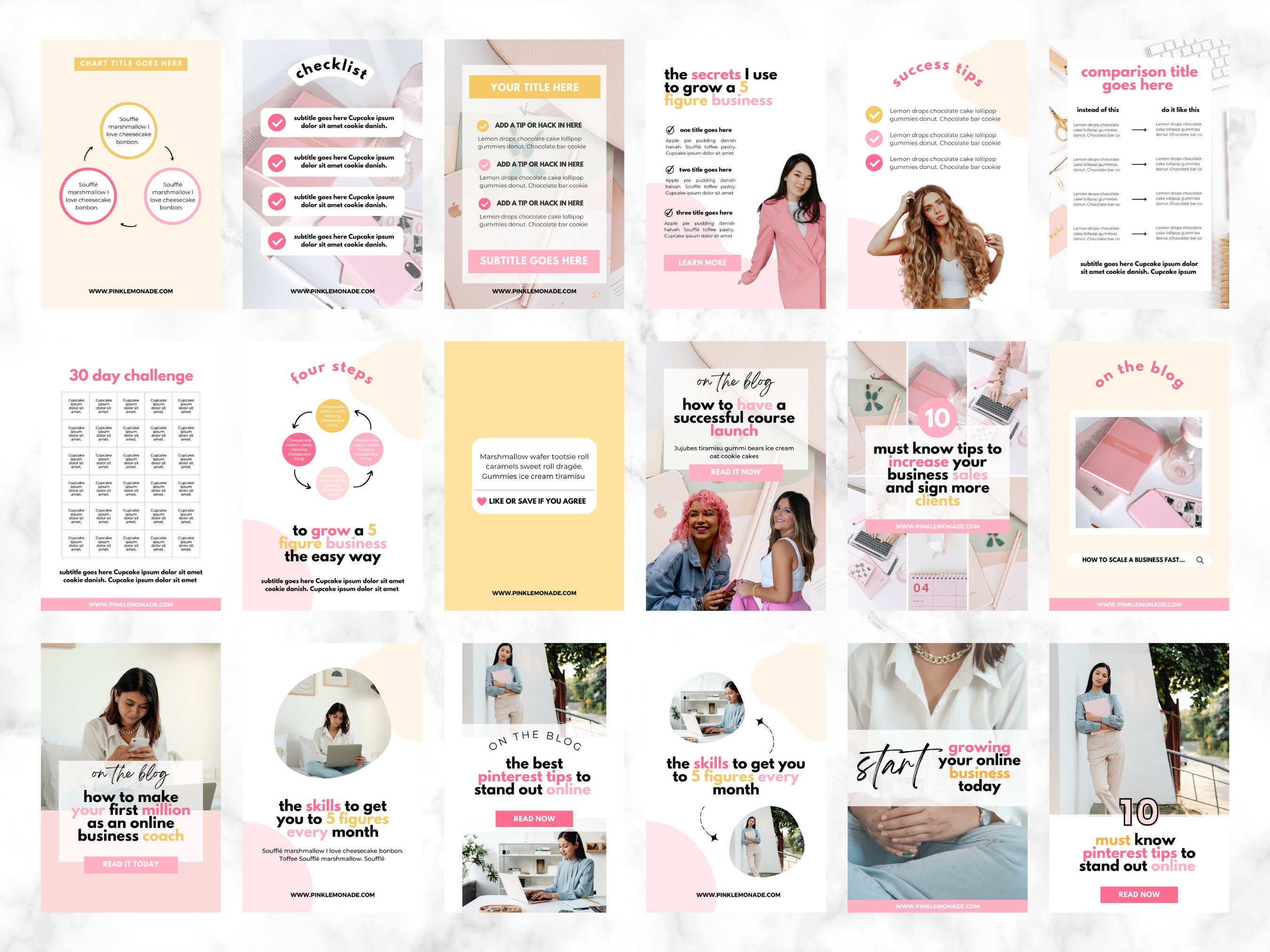 Pinterest Templates Canva. Pinterest Pins. Pink Pinterest Templates ...