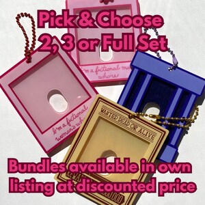 Jail Cell Photocard Keychain: Anime Kpop Gift - Etsy
