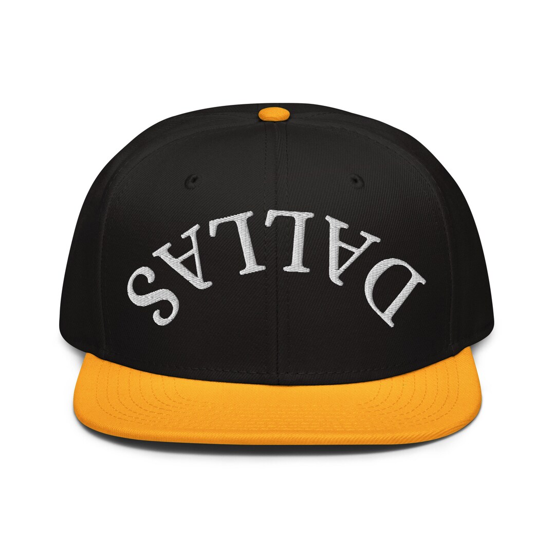 Upside Down Dallas Snapback Hat , Dallas Dallas Hat, Snapback Hat ...