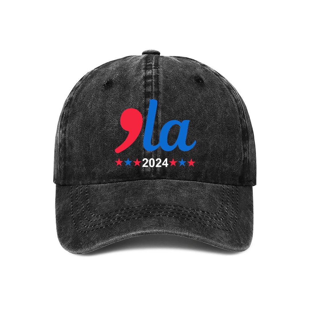 Comma LA Hat, Kamala Harris 2024 Comma-la Baseball Hat, Kamala Harris ...