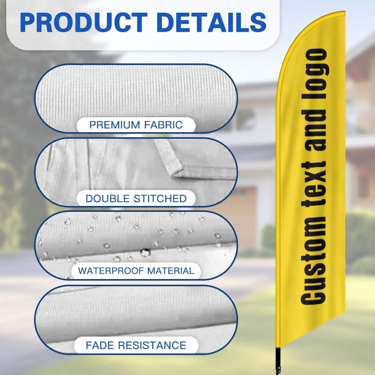 Custom Flags – Indoor Outdoor Commercial Advertising Banners | Print ...