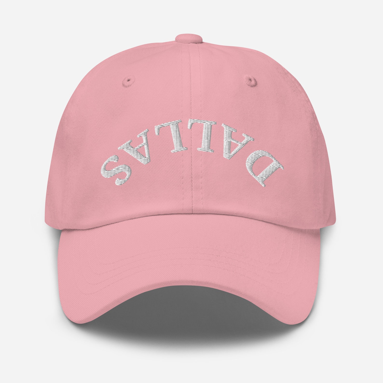 Upside Down Dallas Dad Hat, Dallas Dallas Hat, Dad Hat, Inverted Dallas ...