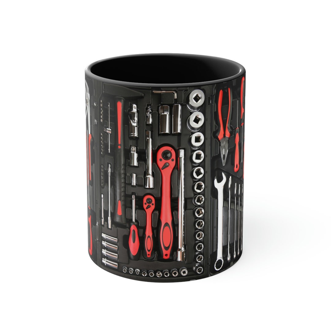 11 Oz Mug Sublimation Design-mechanic Tool Box, Toolkit Mug, Mug Wrap ...