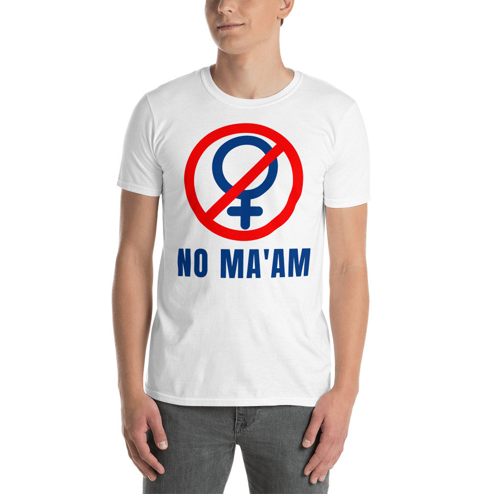 No Maam Shirt FRONT and Back Al Bundy Married With Children T-shirt ...