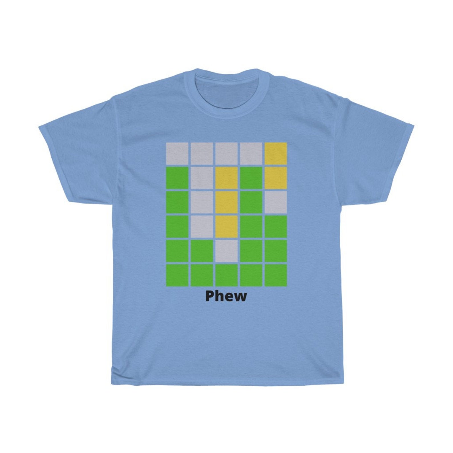 Wordle Tshirt Phew funny Wordle Shirt sarcastic Tshirt - Etsy Canada