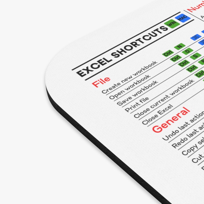 Excel Super Shortcuts Mouse Pad ,nerd Gift Coworker Coffee Mug, CPA ...