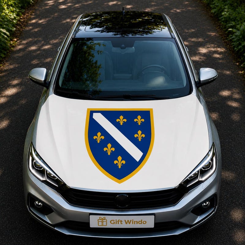 Bosnien flagge auto - Etsy.de