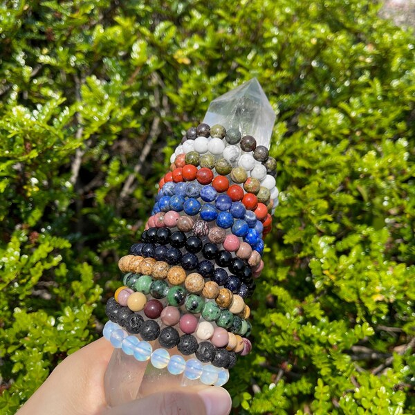 Handmade Crystal Bracelet - Etsy